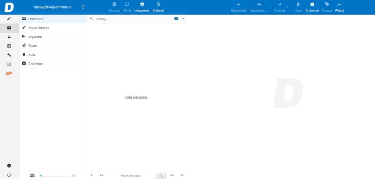 Jak zalogować się do skrzynki e-mail w Roundcube? » Domenomania.pl